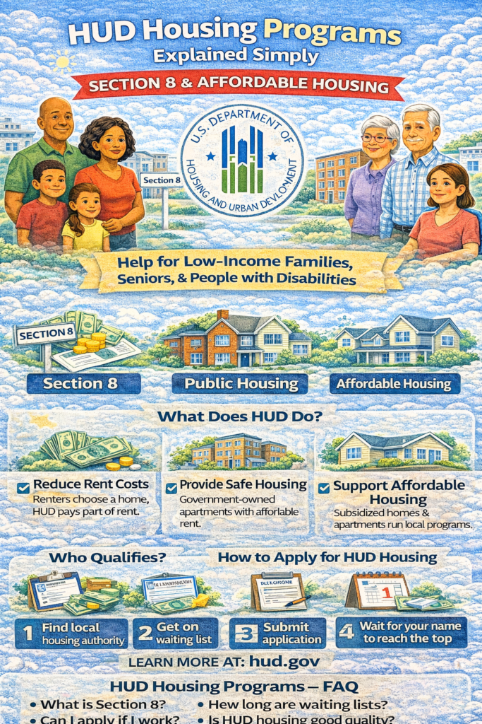 What Are HUD Housing Programs? Simple Guide to Affordable Housing