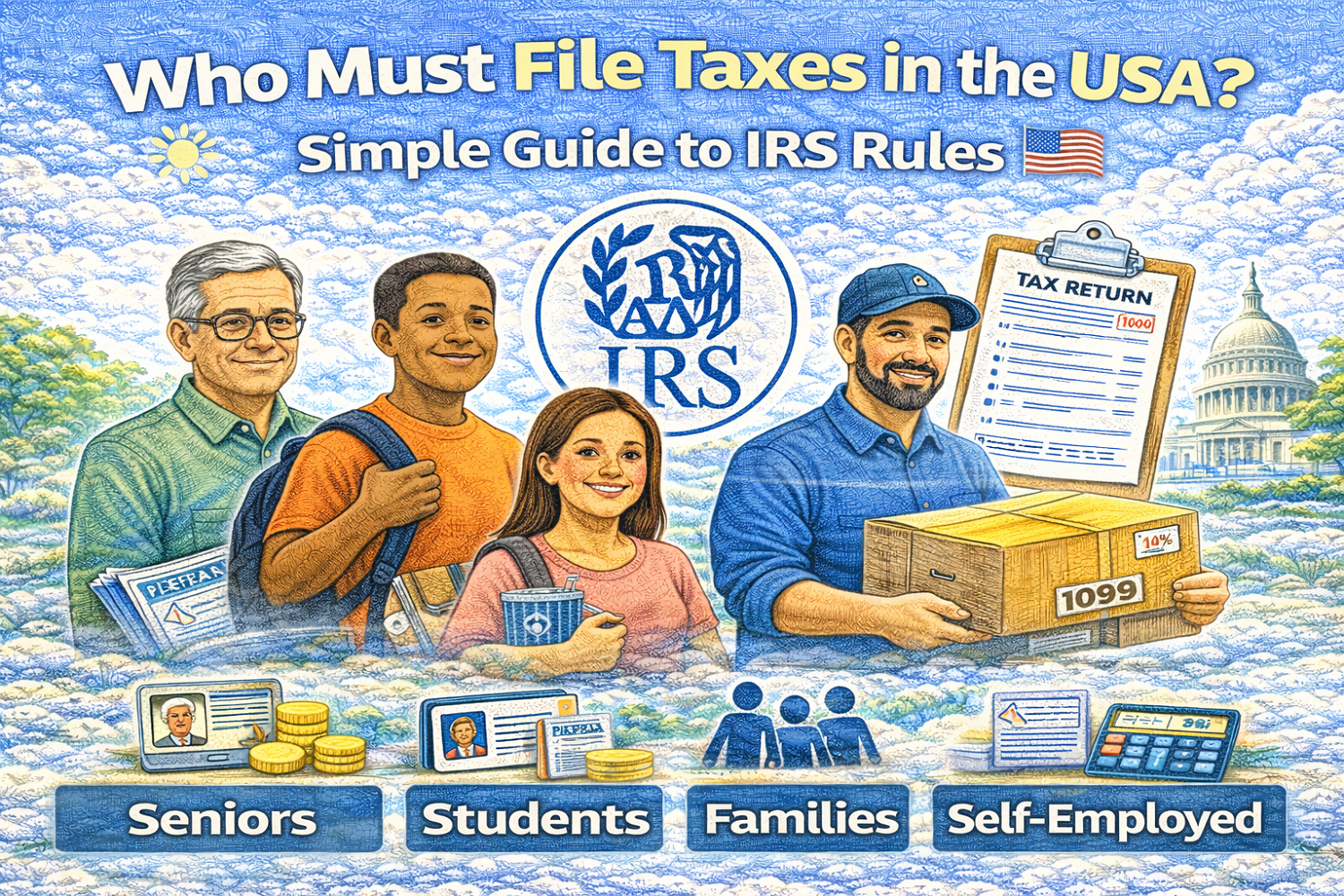 Who Must File Taxes in the USA?